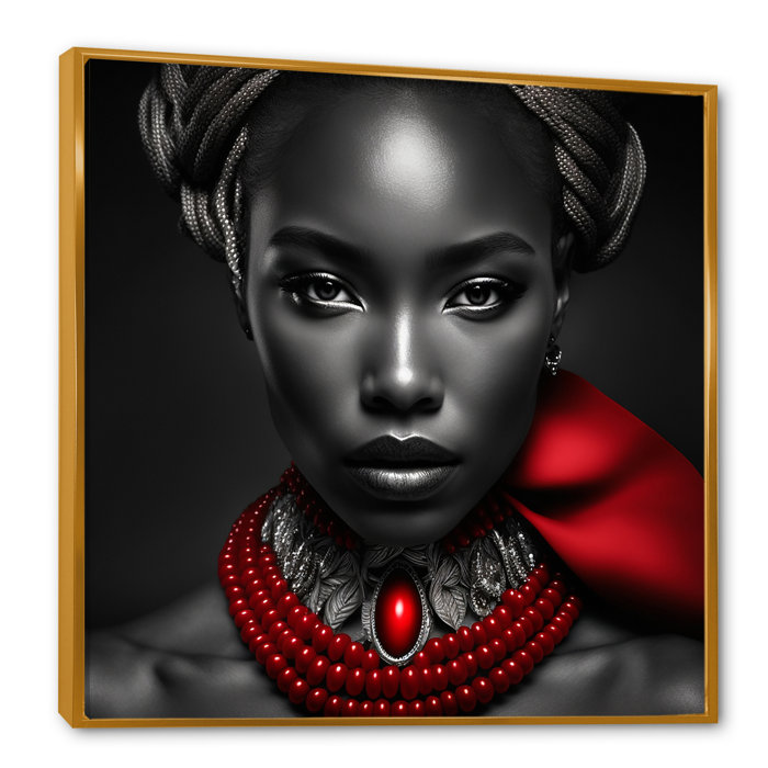 Mercer41 The Lady With The Red Ruby III On Canvas Print | Wayfair